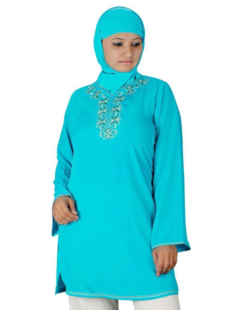 Shop Islamic Tunics Abayas - Modest Tunics for Muslims – MyBatua.com